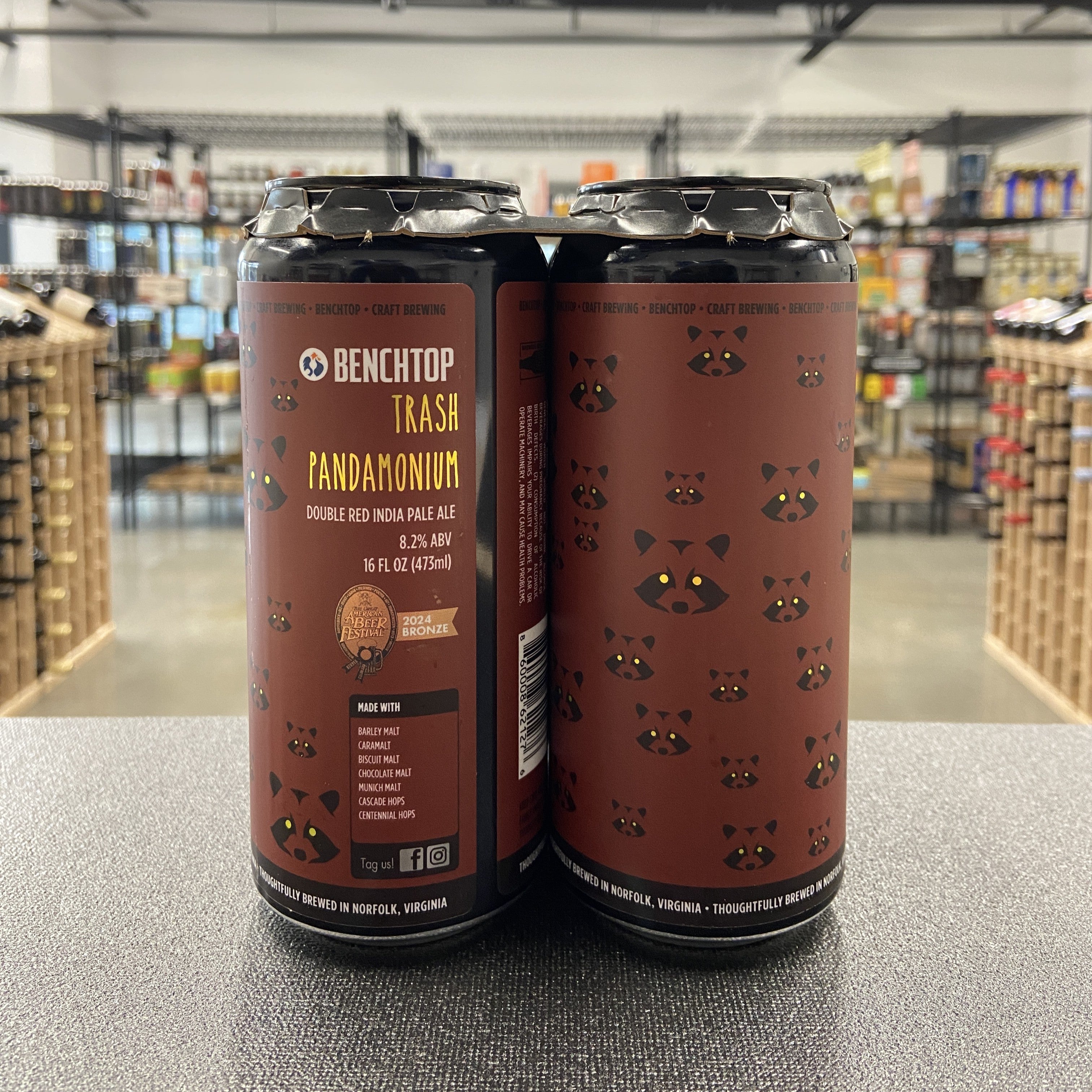 Benchtop Trash Pandamonium – The Beer & Wine Shop