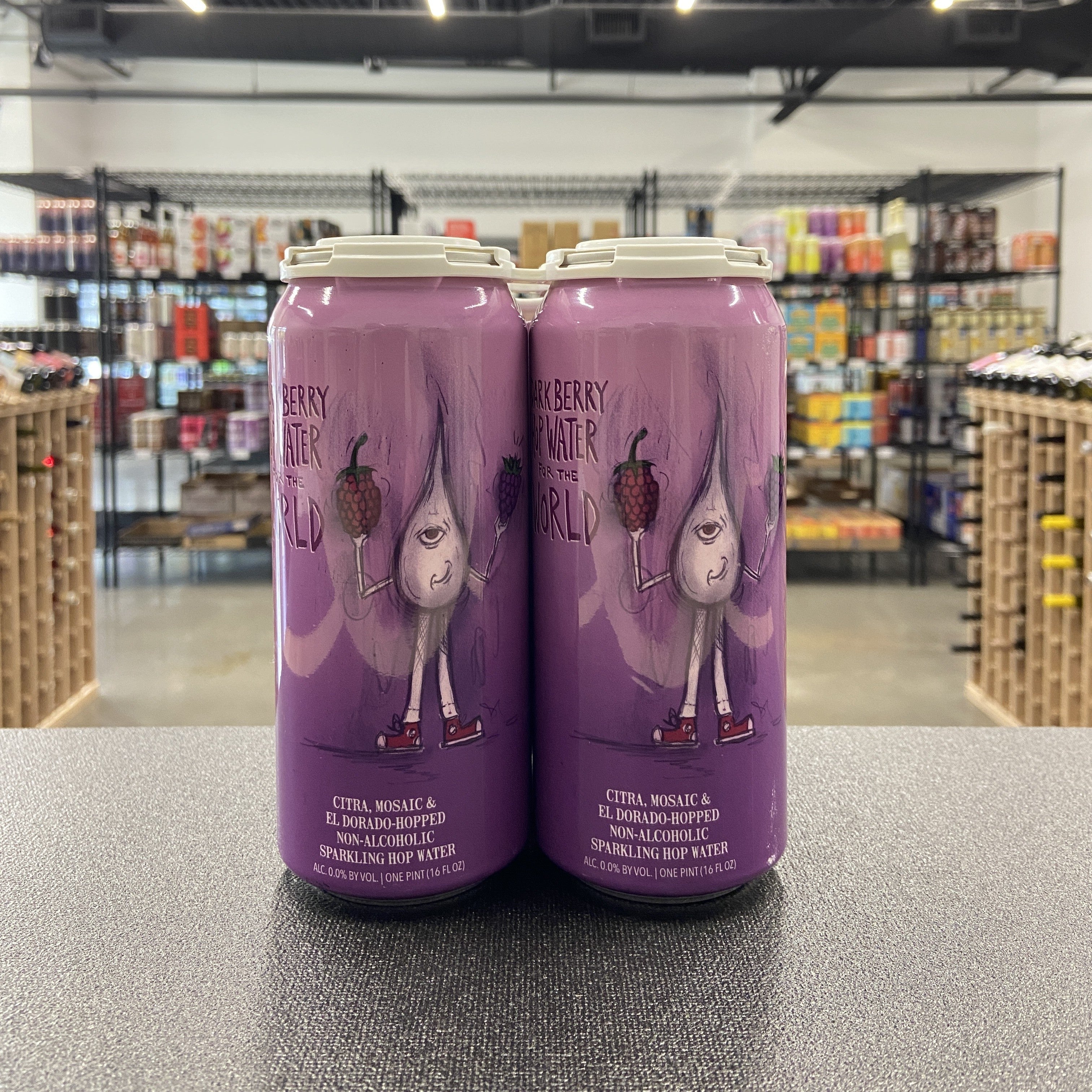 Dark Berry Hop Water For The World – The Beer & Wine Shop